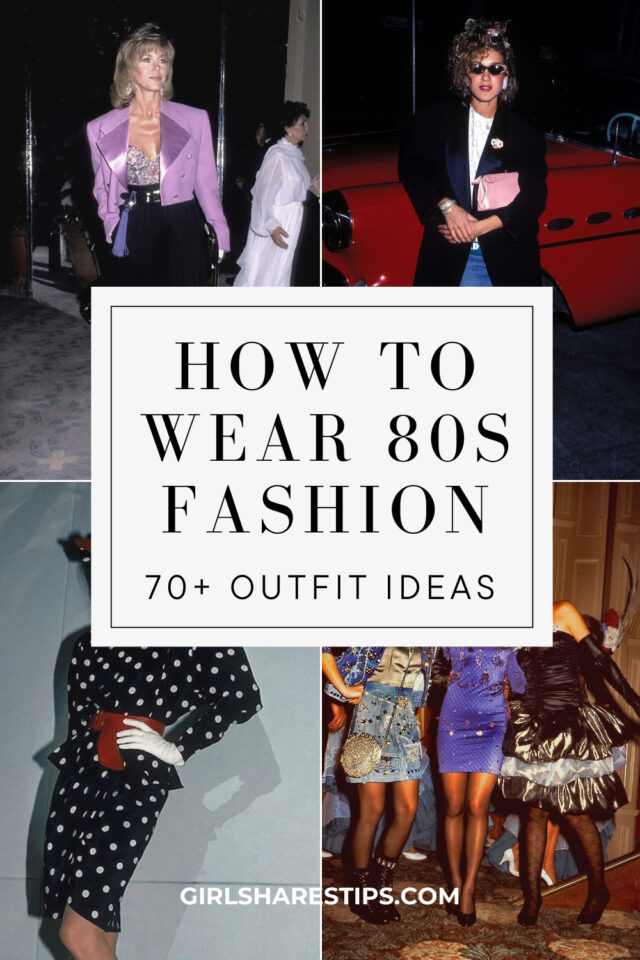 80s Fashion For Women: How To Style & 70+ Best Outfits For Halloween ...