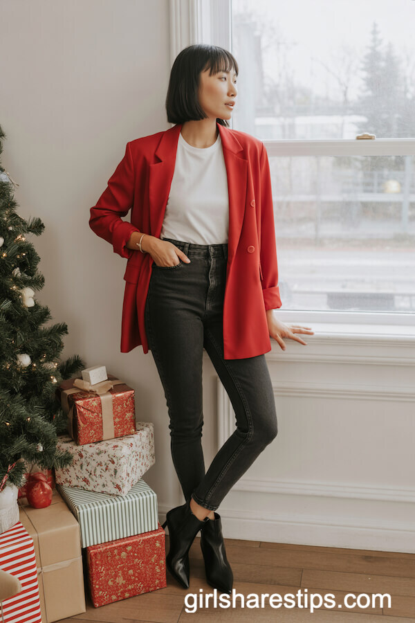 21 Festive Christmas Dinner Outfit Ideas for Women: Style Tips ...