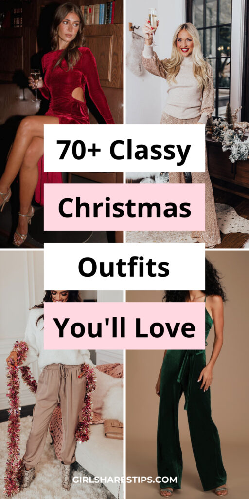70+ Classy Christmas Outfits For Women [2025]: Holiday Dinner, Party, And Casual Gathering ...