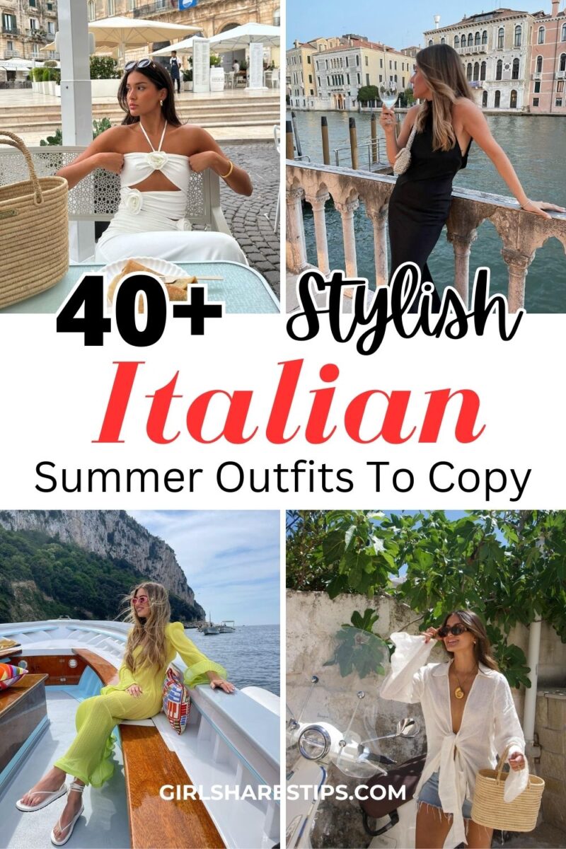 40+ Italian Summer Outfits to Elevate Your Europe Vacation Style & Packing List! - Girl Shares Tips