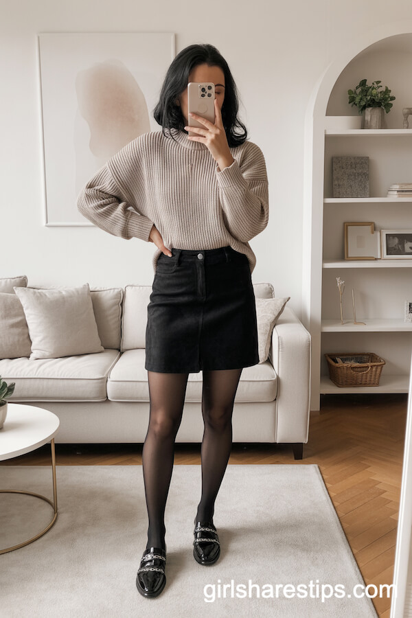 21 Chic Black Mini Skirt Outfit Ideas for Effortlessly Stylish Looks ...