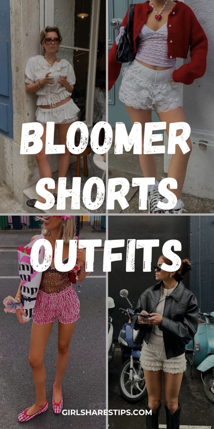 40+ Trendy Cute Bloomer Shorts Outfit Ideas to Nail the Hottest Trend ...