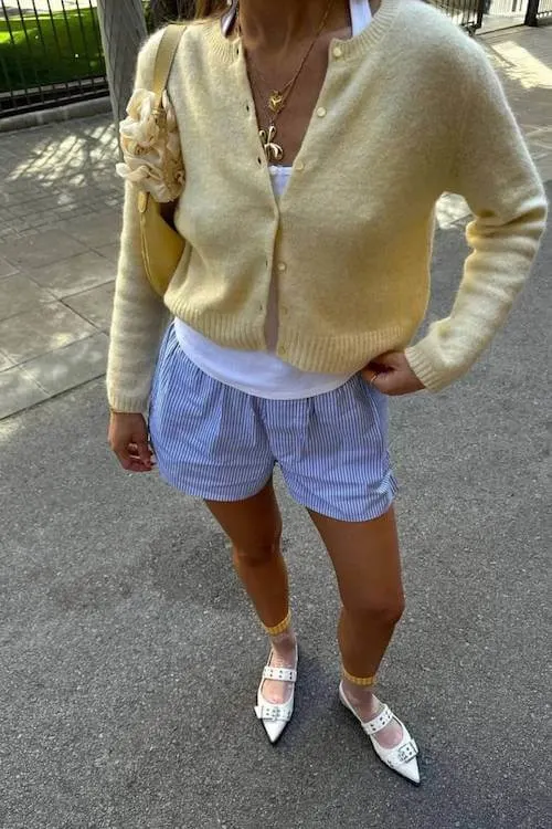 30+ Trendy Boxer Shorts Outfit Ideas to Prove It Is the Hottest Trend ...