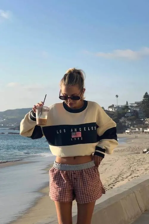 30+ Trendy Boxer Shorts Outfit Ideas to Prove It Is the Hottest Trend ...