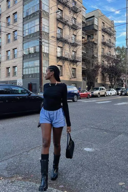 30+ Trendy Boxer Shorts Outfit Ideas to Prove It Is the Hottest Trend ...