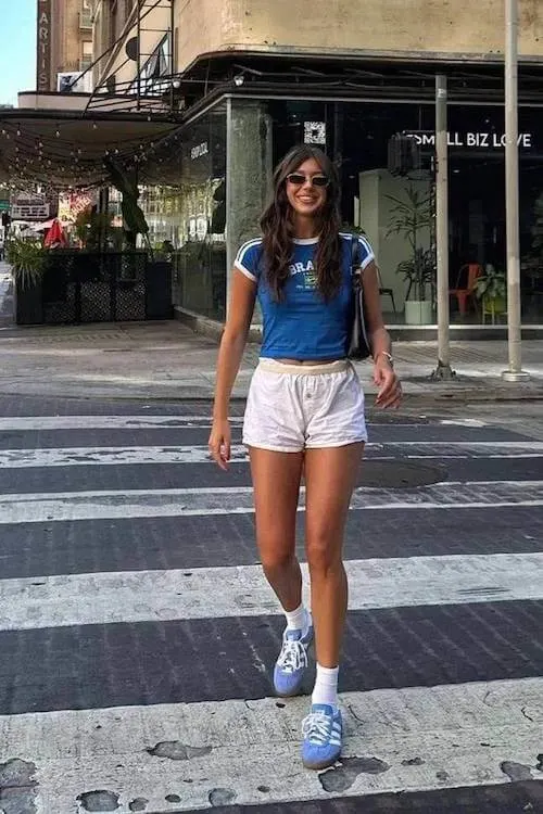 30+ Trendy Boxer Shorts Outfit Ideas to Prove It Is the Hottest Trend ...