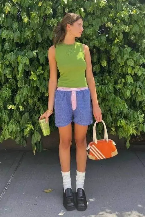 30+ Trendy Boxer Shorts Outfit Ideas to Prove It Is the Hottest Trend ...