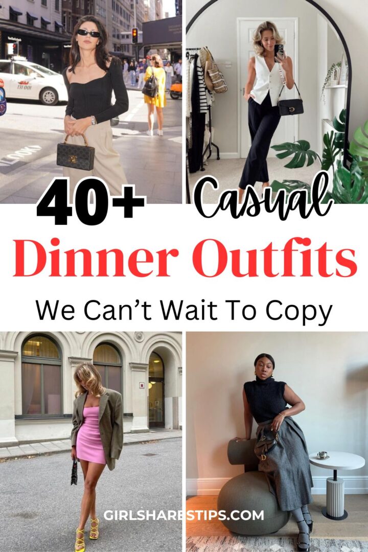 40+ Chic Casual Dinner Outfit Ideas for Spring, Summer, Fall and Winter ...
