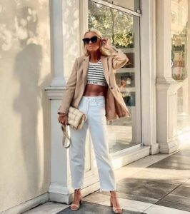 50+ Effortless Chic Neutral Outfits To Look Expensive & Elevated ...