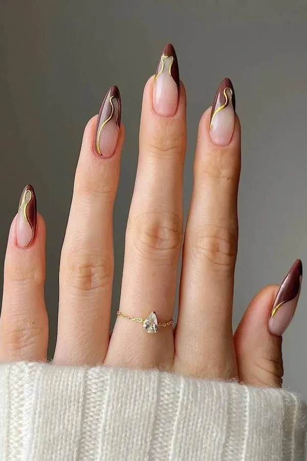 70+ Classy Fall Nails for a Cozy Beautiful Season & Fall Nail Trends Explained - Girl Shares Tips