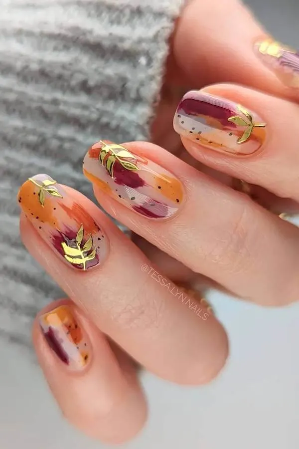 70+ Classy Fall Nails for a Cozy Beautiful Season & Fall Nail Trends ...