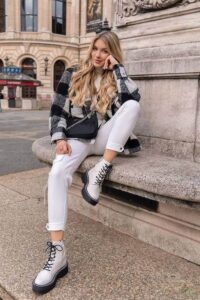 30+ Perfect Combat Boots Outfit Ideas for Women for Spring, Summer ...