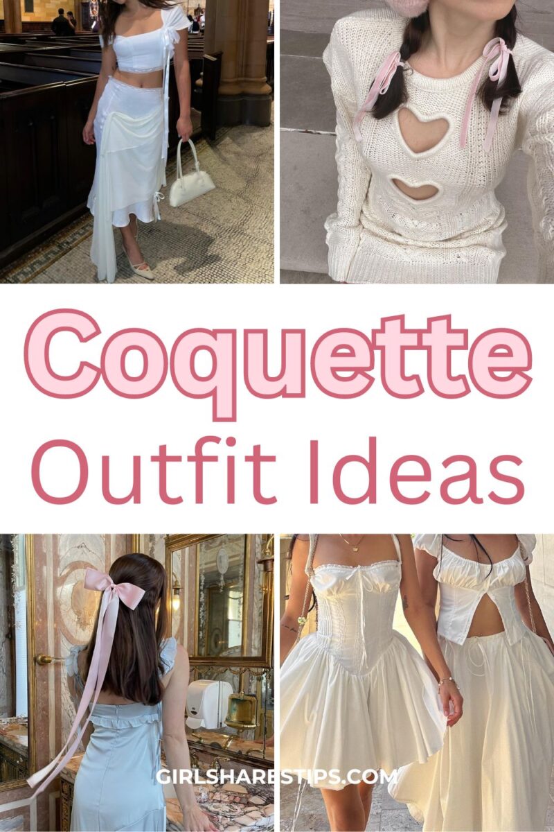 70+ Coquette Outfit Ideas To Nail This Girly Trend for Spring, Summer, Fall and Winter! - Girl ...
