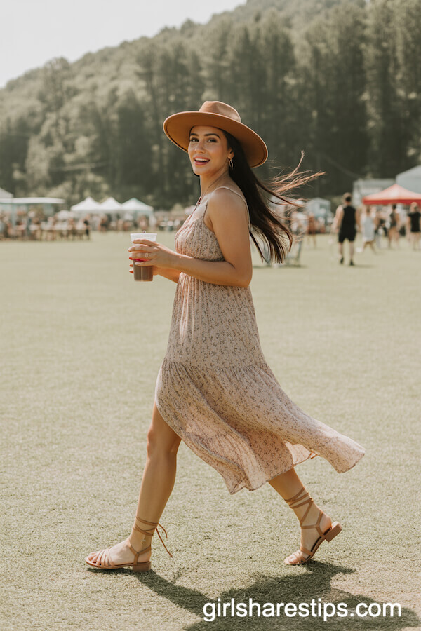 21 Stunning Country Concert Outfit Ideas with No Boots - Girl Shares Tips
