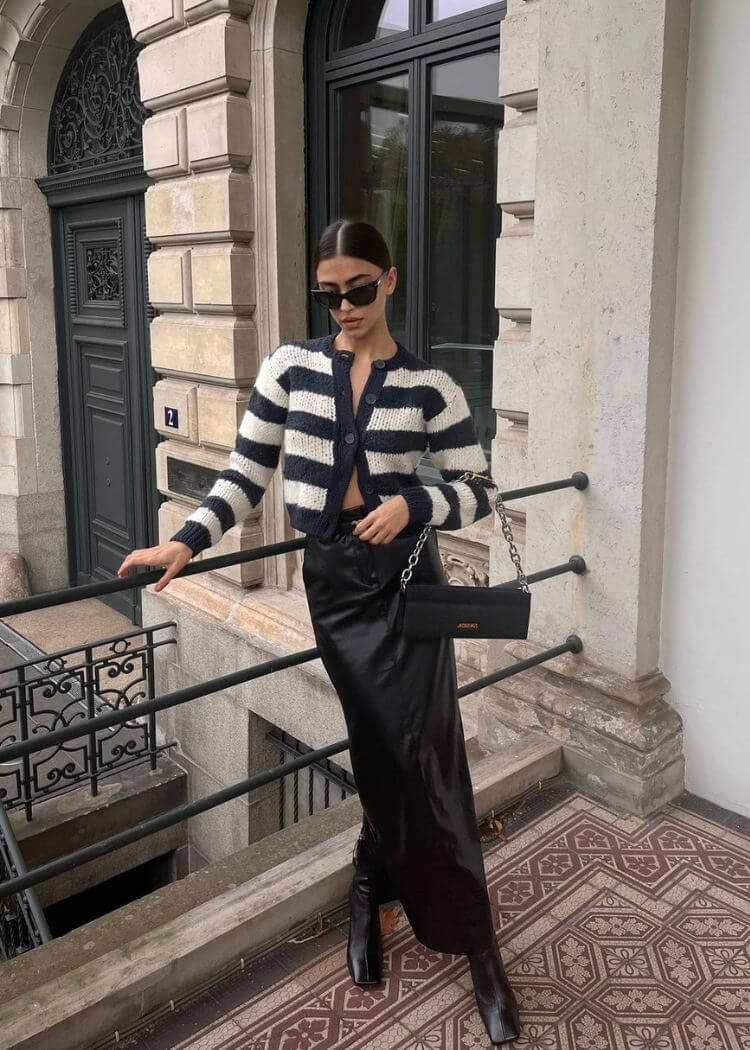 40+ Chic Cropped Cardigan Outfit Ideas: How To Style A Cropped Cardigan ...