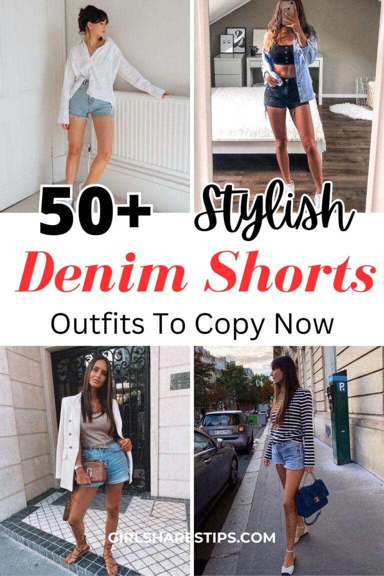 What To Wear With Jean Shorts: 50+ Chic Ways To Style Denim Shorts ...