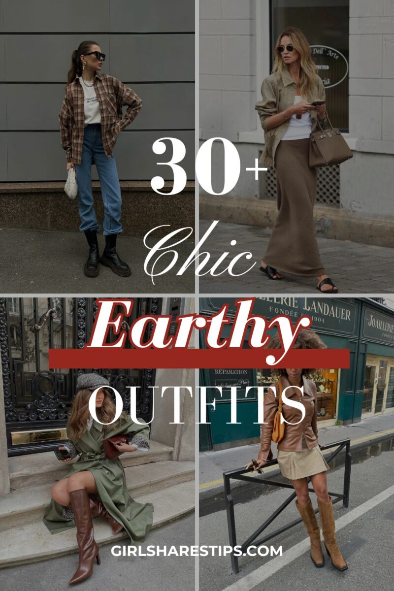 30+ Modern Chic Earthy Outfits to Embrace the Neutral Granola Trend ...
