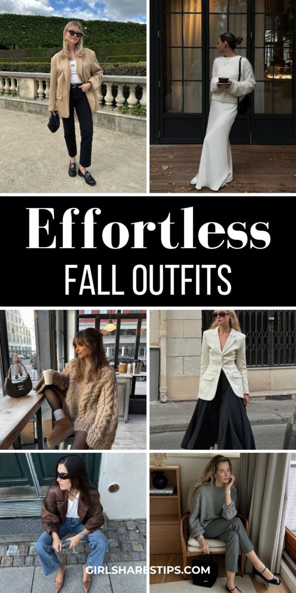 20+ Effortlessly Chic Fall Outfits & Formulas Stylish People Are Living ...