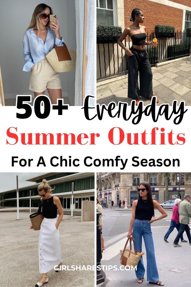 50+ Casual Everyday Outfits For Summer [2025] For A Chic Comfy Season ...