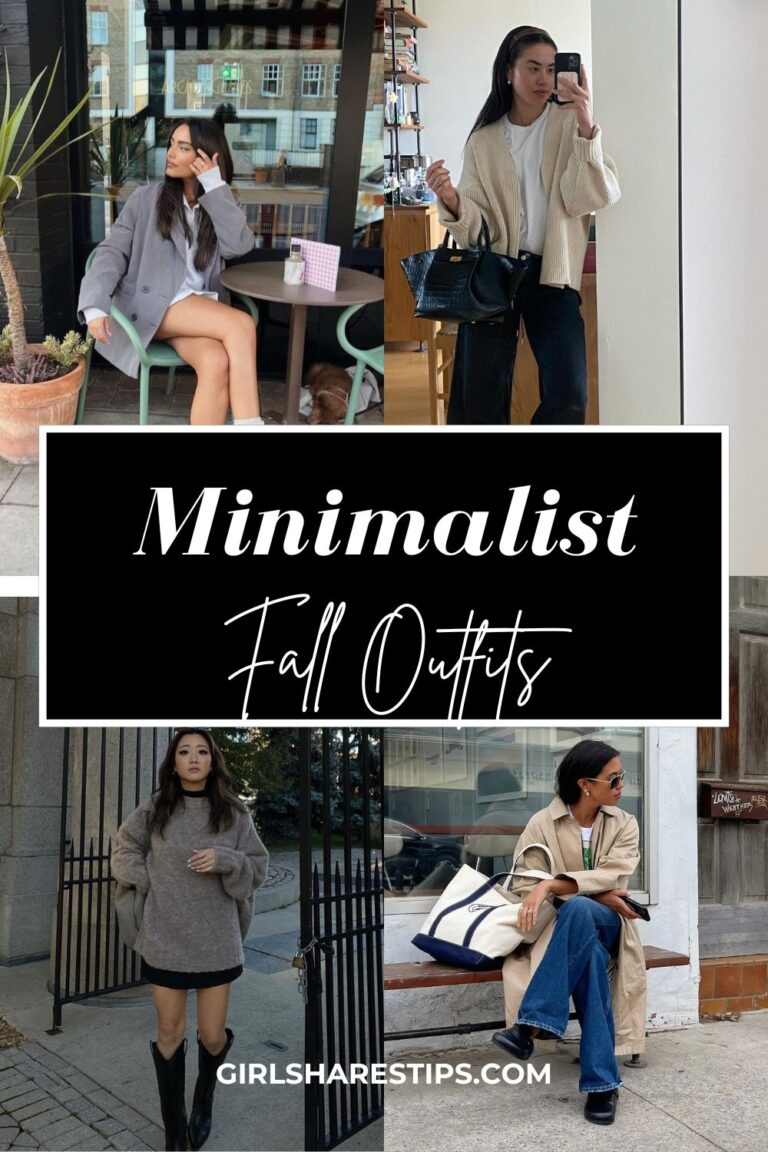 30+ Fall Minimalist Outfits That Are Effortlessly Chic, Simple and ...