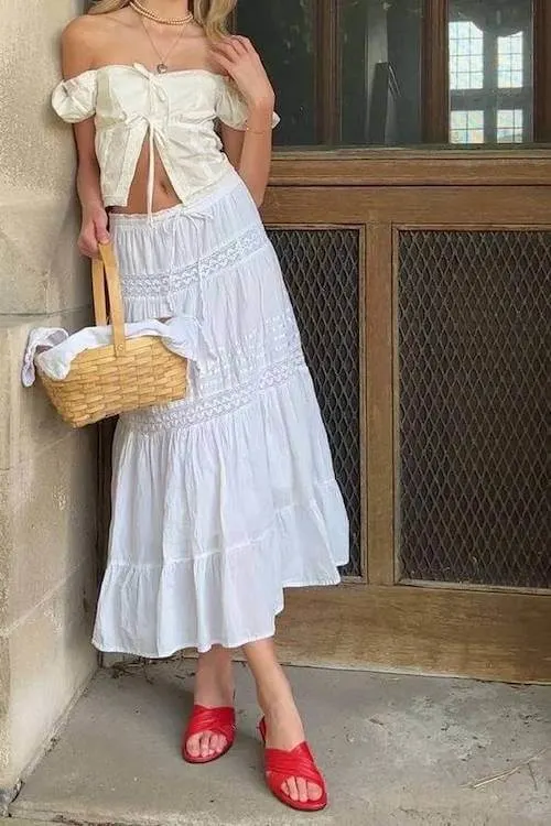 50+ Girly Summer Outfits to Embrace Your Feminine Flair | Summer Fashion Trends - Girl Shares Tips