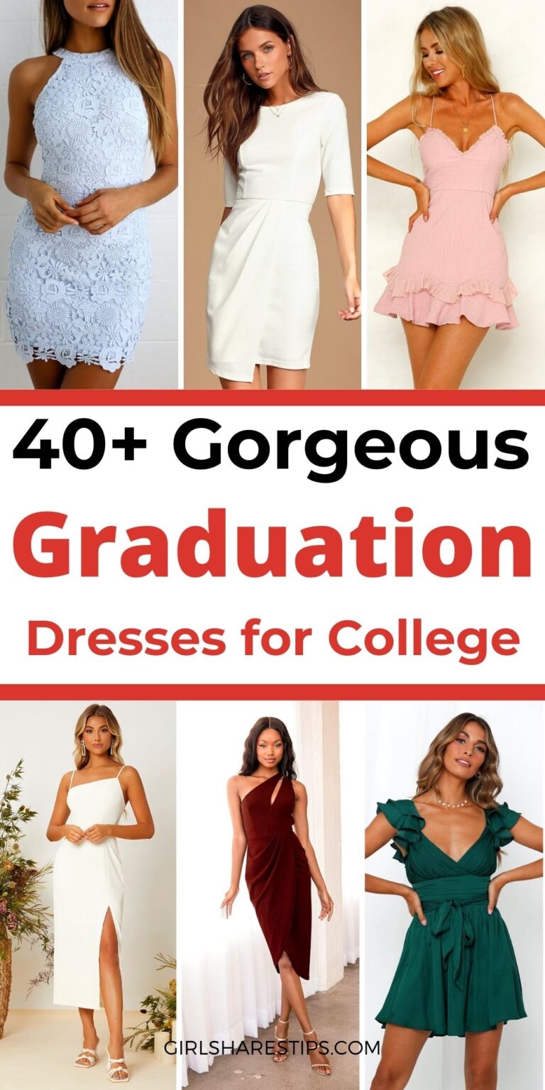 47+ Best Graduation Dresses For College To Wear (2025) - Girl Shares Tips