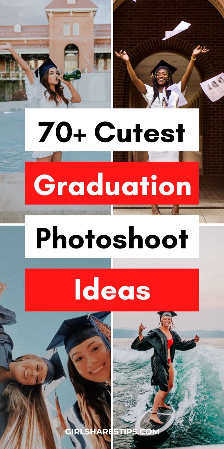 70+ Aesthetic & Creative Graduation Photoshoot Ideas For Girls: Best ...