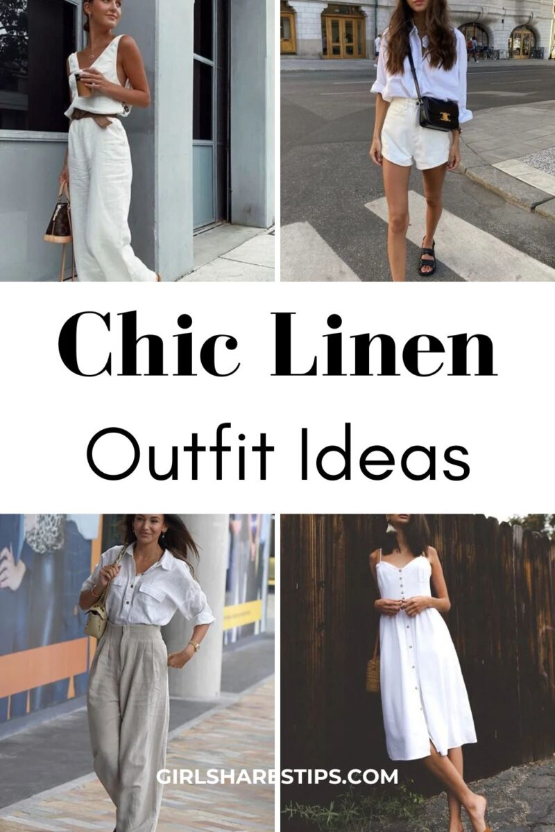 80+ Chic Linen Outfits For Women: How To Style Linen Clothing For Women ...