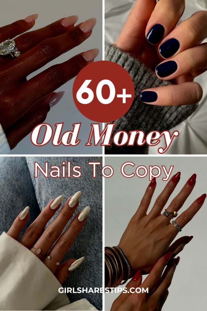 60+ Old Money Nails For A Timeless Quiet Luxury Aesthetic - Girl Shares ...
