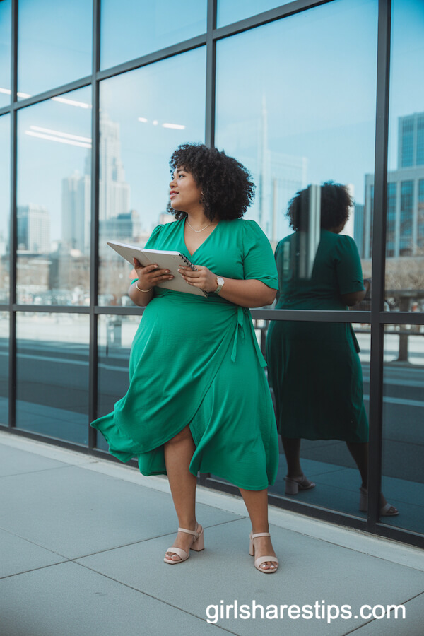 21 Stylish Plus Size Corporate Outfits for a Confident Workday - Girl ...