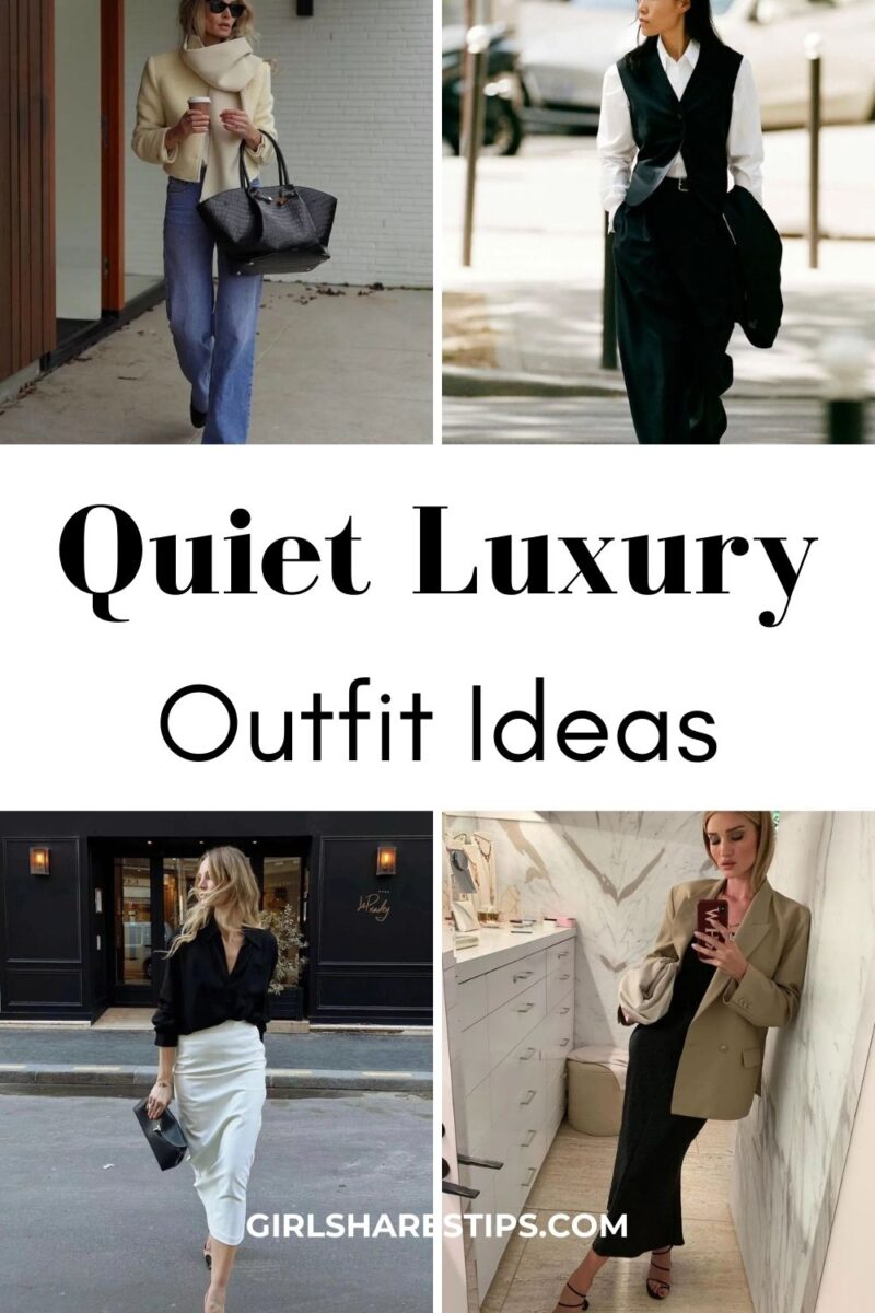 Quiet Luxury Fashion To Look Rich And Classy: 50+ Outfit Ideas To ...