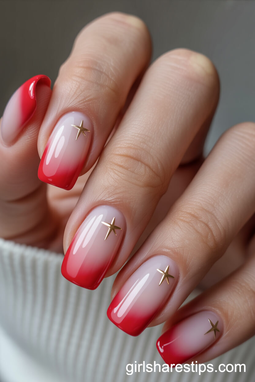 21 Stunning Red French Tip Nails You’ll Want to Try This Year - Girl ...