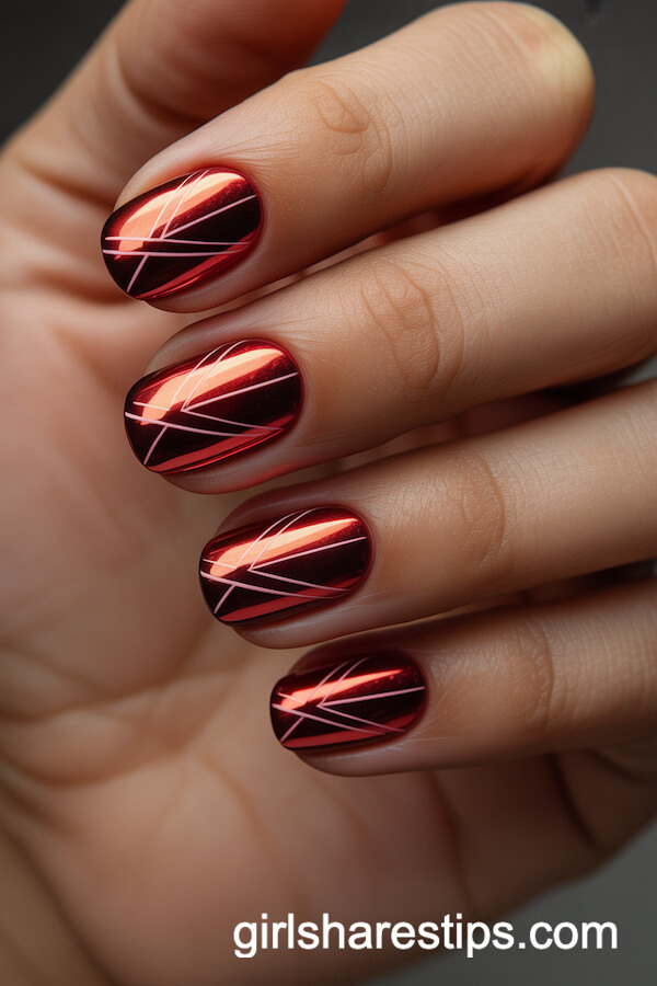 21 Stunning Red Chrome Nails: The Ultimate Guide for a Bold & Glamorous ...