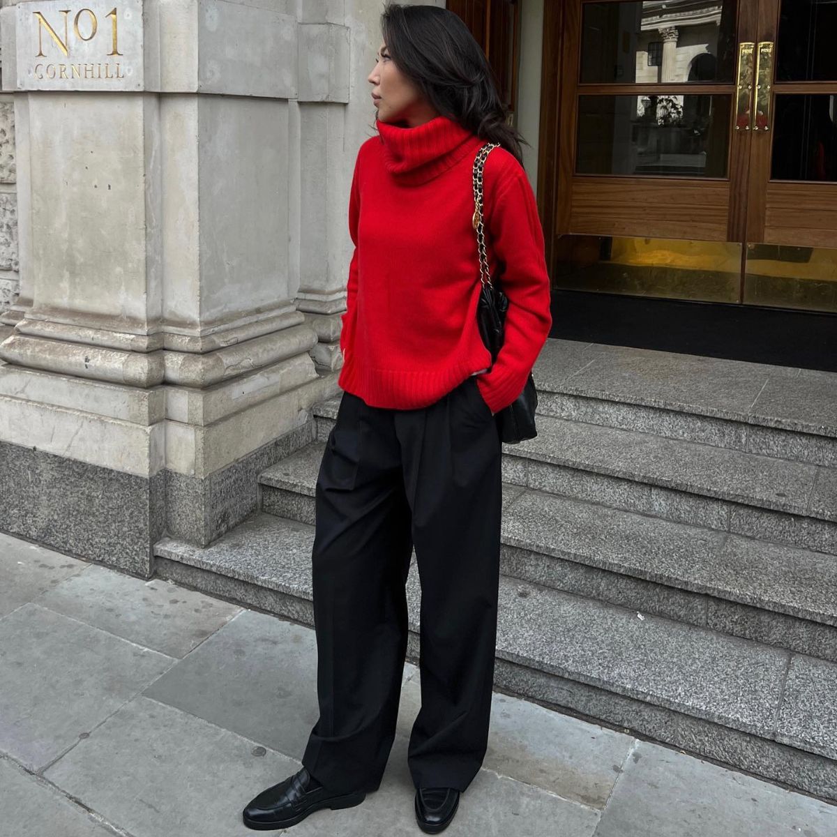 40+ Stylish Red Sweater Outfit Ideas For Holiday, Date Night, Work, And ...