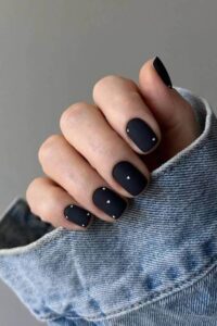 50+ Perfect Short Winter Nails Designs to Elevate Your Holiday Look ...
