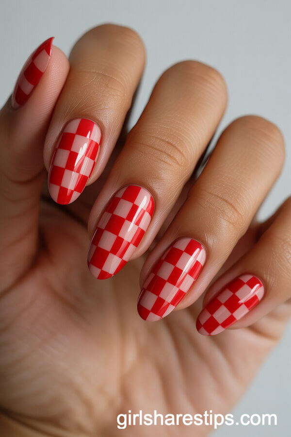 25 Simple Red Nails for Effortless Elegance - Girl Shares Tips