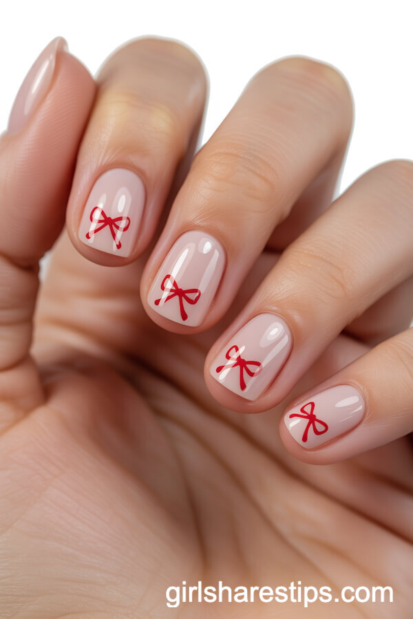 25 Simple Red Nails for Effortless Elegance - Girl Shares Tips