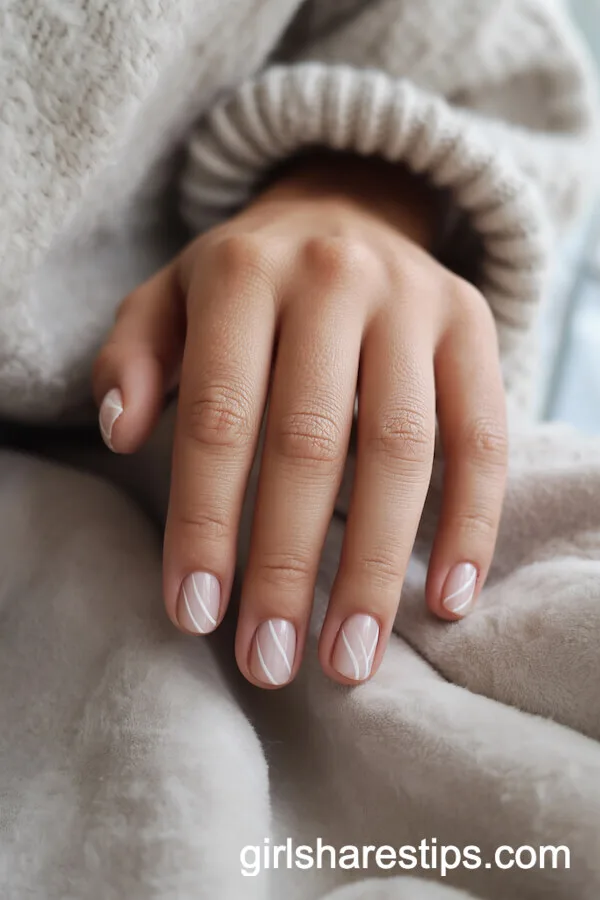 21 Simple Short Nails for Winter: Chic & Cozy Styles - Girl Shares Tips