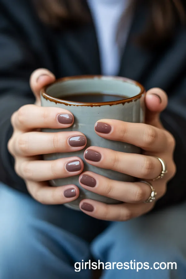 21 Simple Short Nails for Winter: Chic & Cozy Styles - Girl Shares Tips