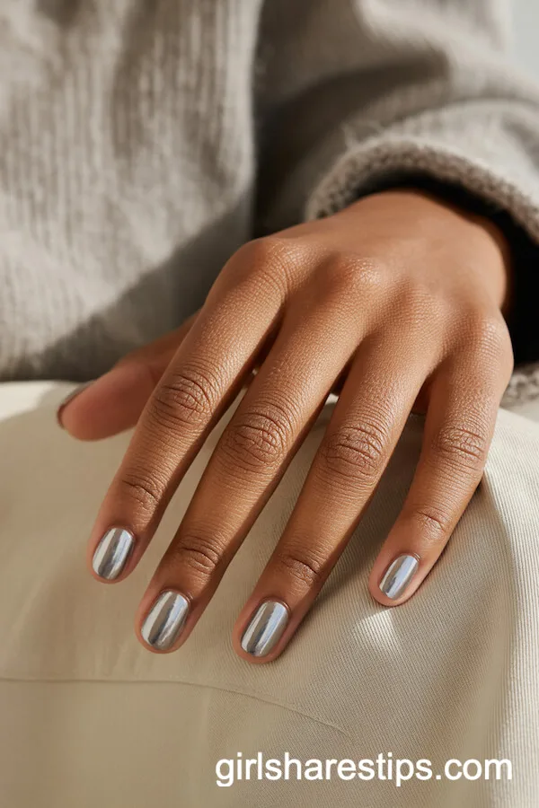 21 Simple Short Nails for Winter: Chic & Cozy Styles - Girl Shares Tips