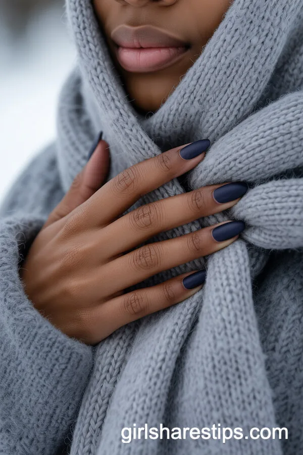 21 Simple Short Nails for Winter: Chic & Cozy Styles - Girl Shares Tips