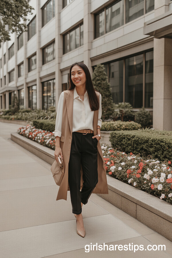 21 Chic Spring Corporate Outfits to Elevate Your Work Wardrobe - Girl ...
