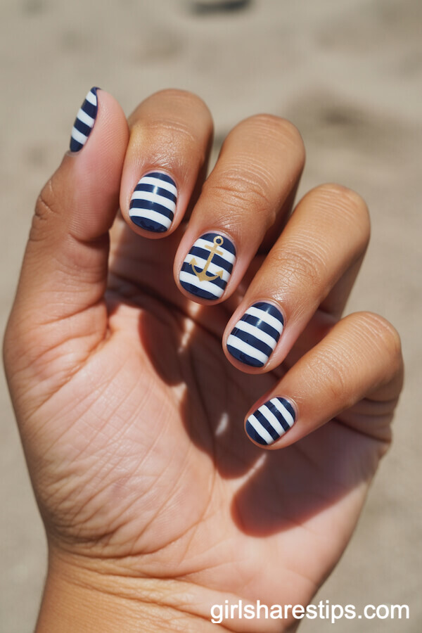 21 Gorgeous Summer Beach Nails for a Sun-Kissed Manicure - Girl Shares Tips