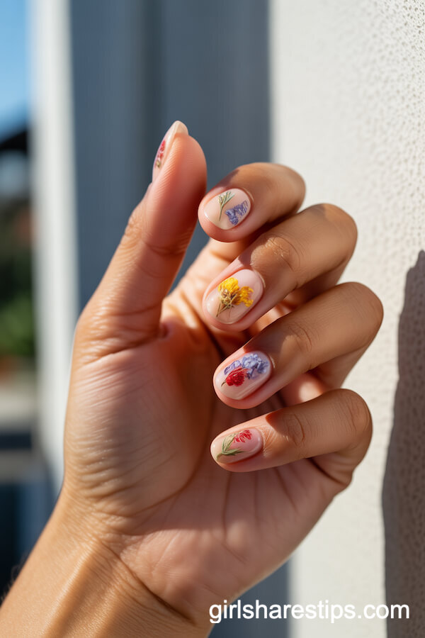 21 Stunning Summer Floral Nails to Brighten Your Look - Girl Shares Tips