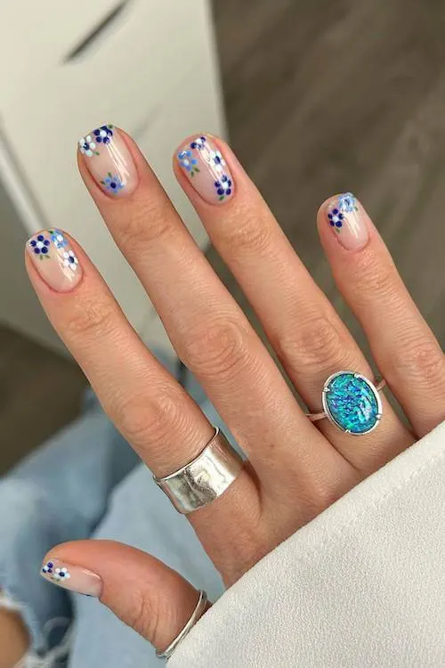 40+ Pretty & Trendy Short Summer Nails for a Bright Stylish Vacation ...
