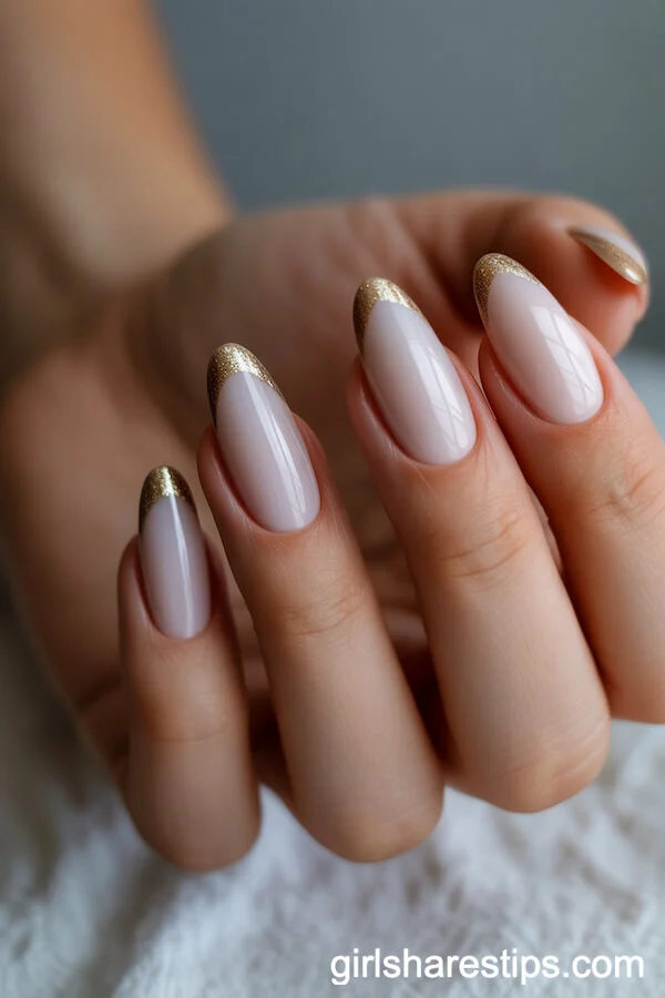 21 Gorgeous White and Gold Nails Designs You’ll Want to Try ASAP - Girl ...