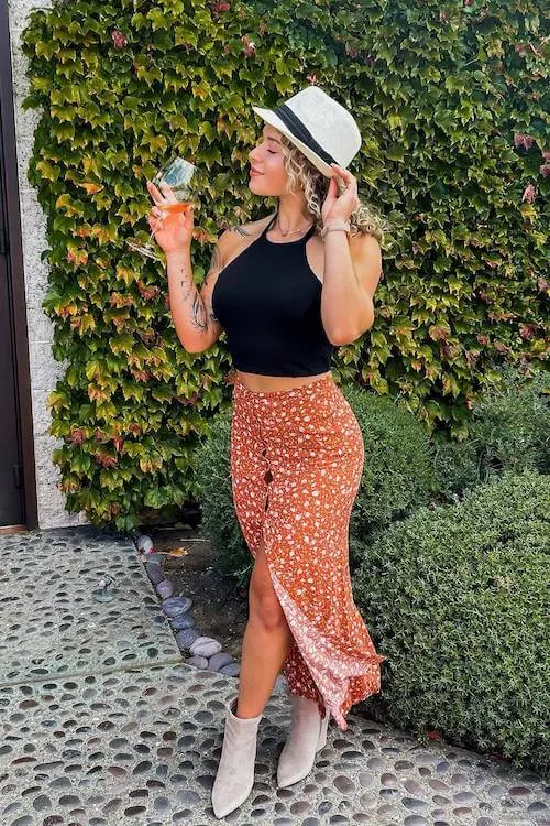 30+ Stylish Winery Outfit Ideas for Spring Summer for a Day of Wine ...