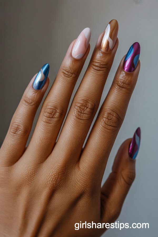 21 Chic Winter Chrome Nails Ideas for a Glamorous Holiday Season - Girl ...